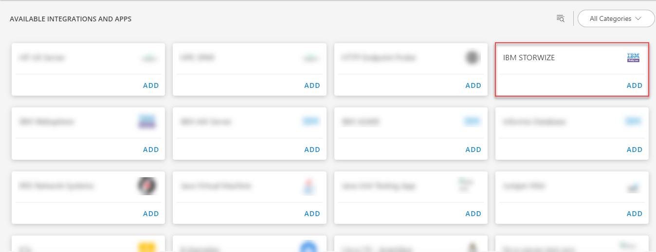 IBM Storwize | OpsRamp Documentation